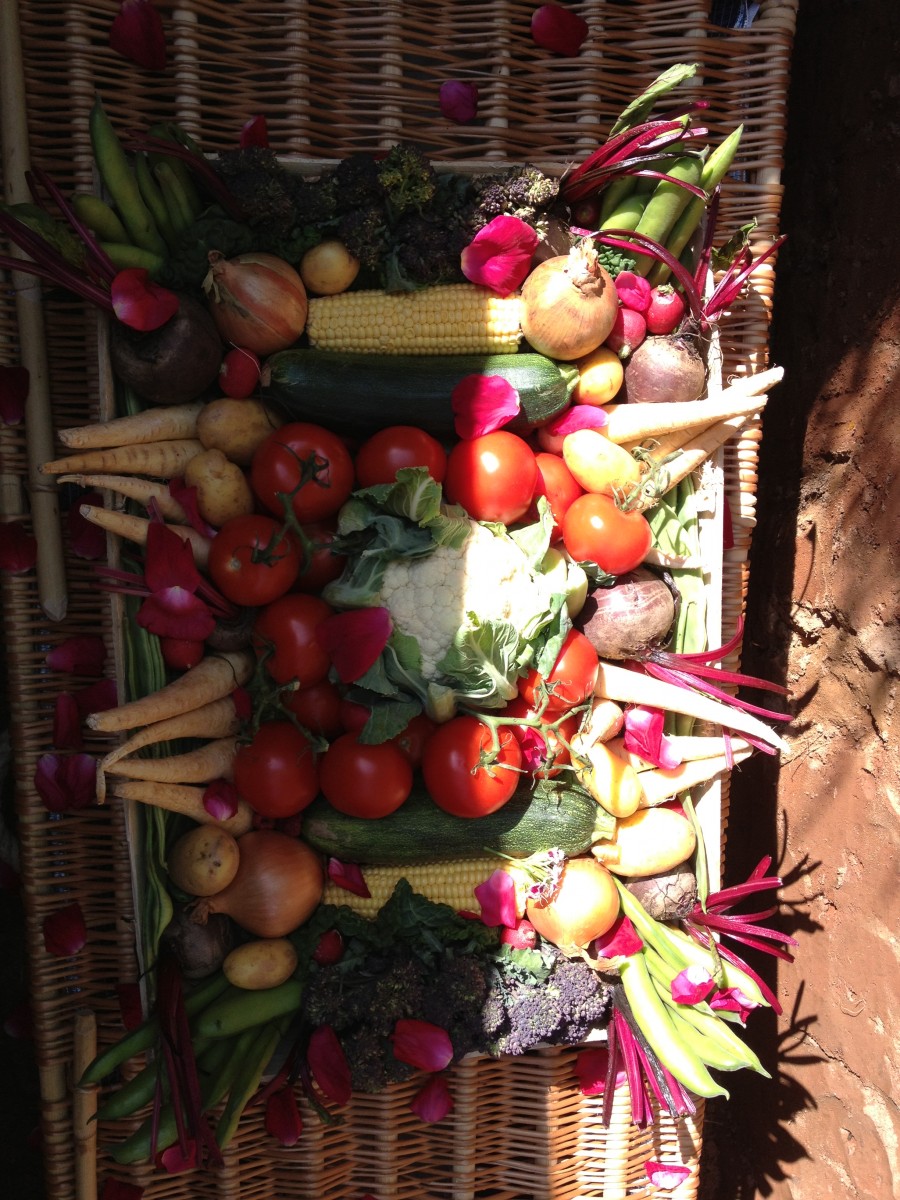 Eco- Funeral - Vegetable Display - Respect Woodland Green Burial Parks