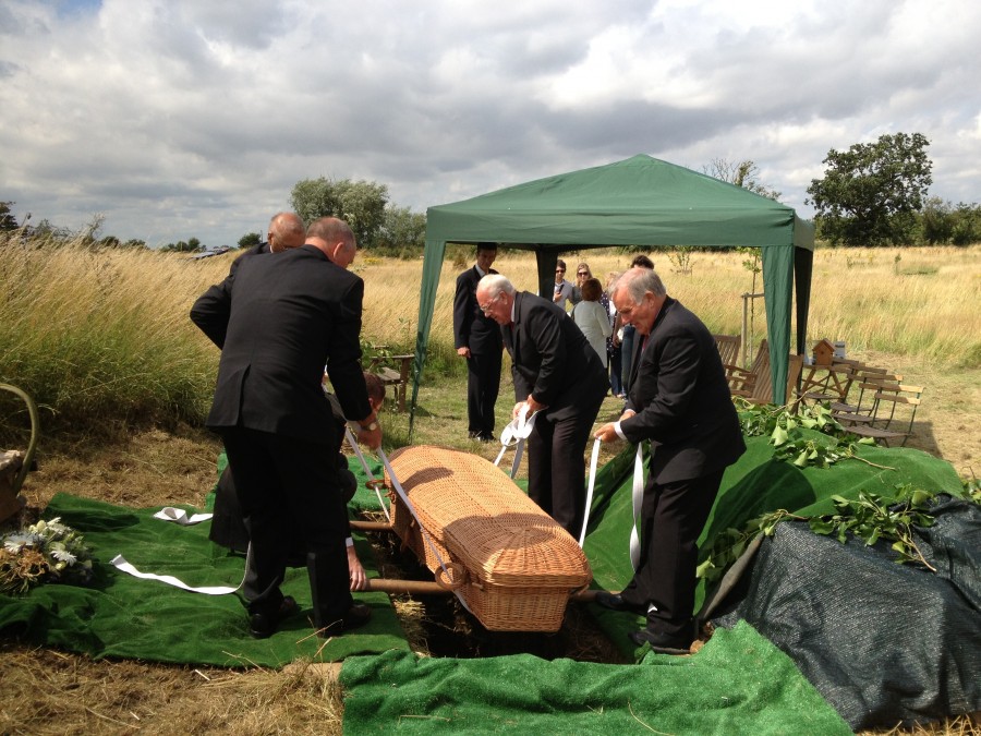 Wicker Eco Pod Coffin for Green Burial - Respect Woodland Green Burial ...
